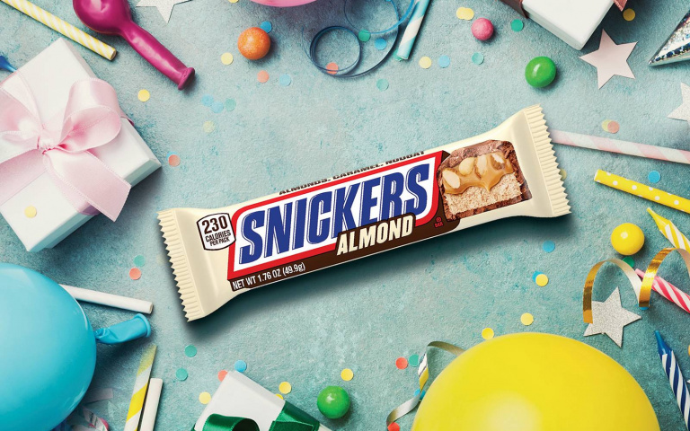 「520」告白神器！一口咬下 SNICKERS®「杏」福滋味、顆粒口感香氣大爆棚！ | LINE購物