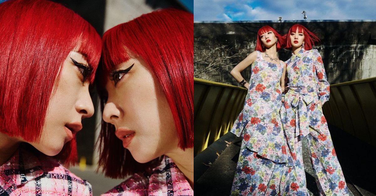 【封面人物】AMIAYA 全球最紅雙胞胎！從登上「富比士」封面再到攻佔四大時裝週，粉紅頭髮席捲世界 | LINE購物