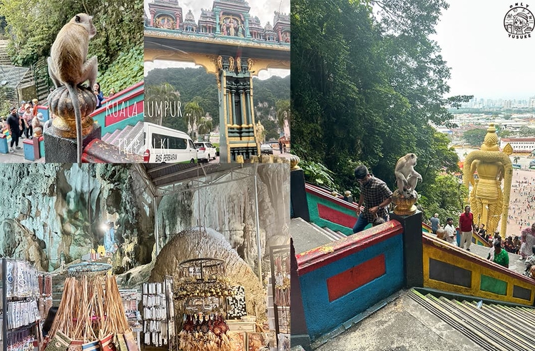 吉隆坡景點【黑風洞】高達272階的彩虹樓梯,這裡果然有魅力 - ONLYYUSUKE*吃喝玩樂都最高 - LINE旅遊